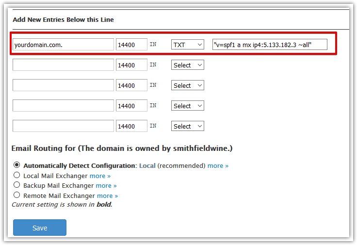 Guide to Edit Your SPF Record on WHM (Web Host Manager)