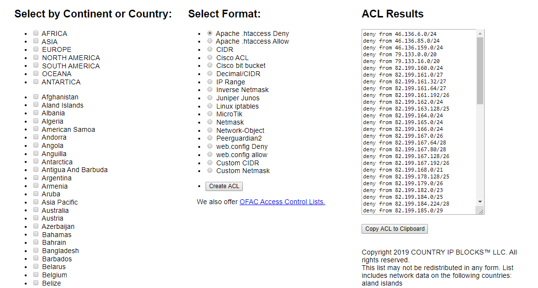 How to Allow or Block Visitors from Specific Countries Using .htaccess
