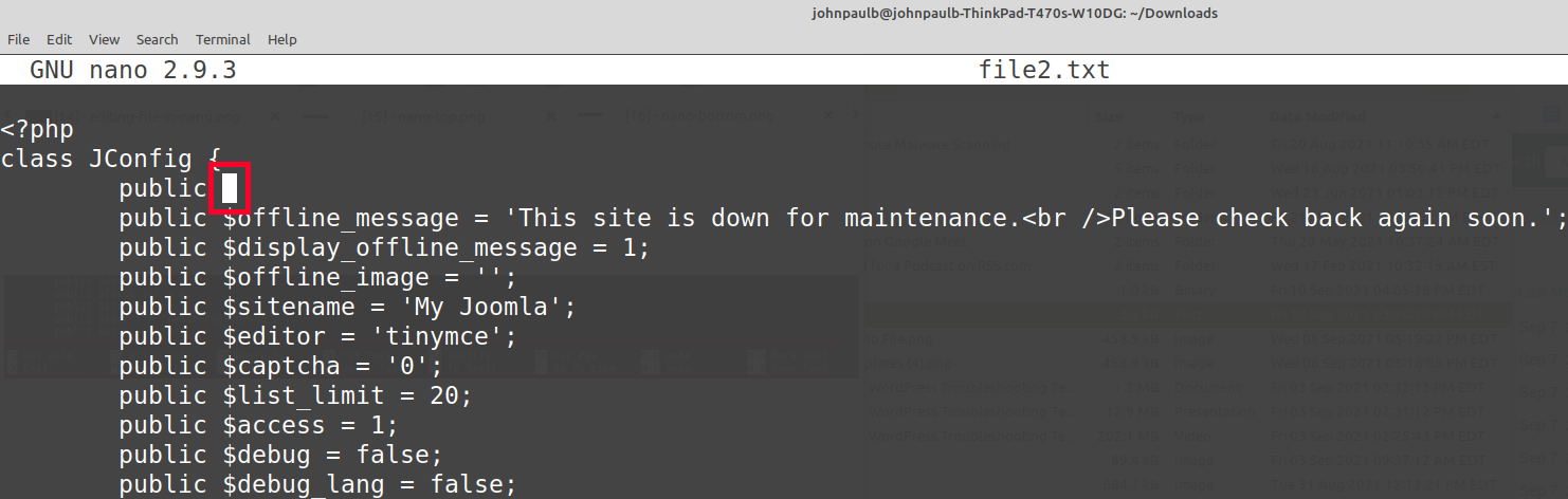 How to Edit & Create a File in SSH Using Nano - HoganHost blog